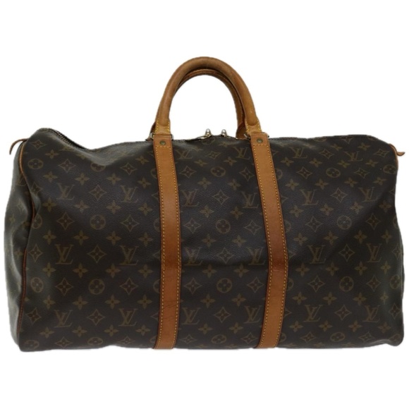 Louis Vuitton | Bags | Louis Vuitton Monogram Keepall 5 Boston Bag ...